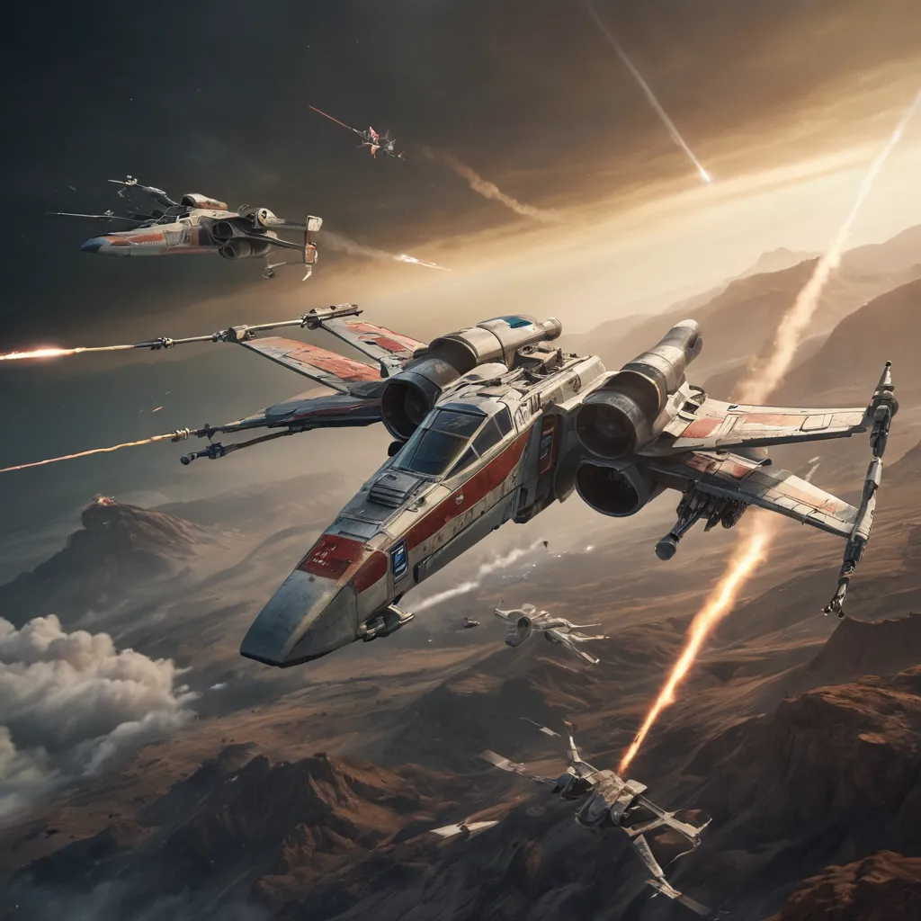 Unveiling the Intricacies of X-Wing Starfighters in the Galactic Realm
